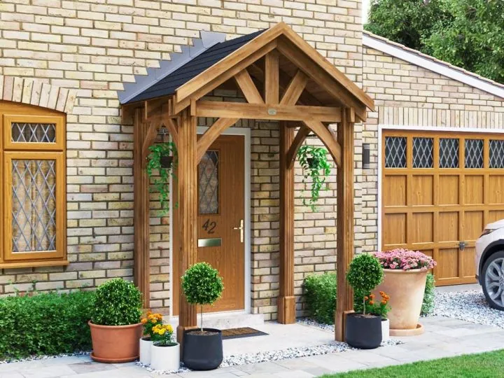 Front Porch Canopy Plans
