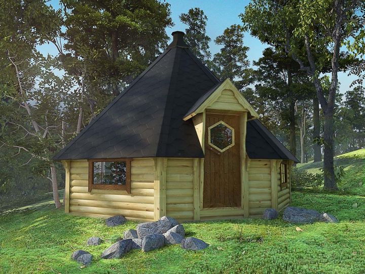 Large BBQ Hut available from Shed Factory Ireland.