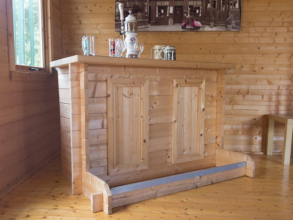 Add A Log Bar To Your Log Cabin